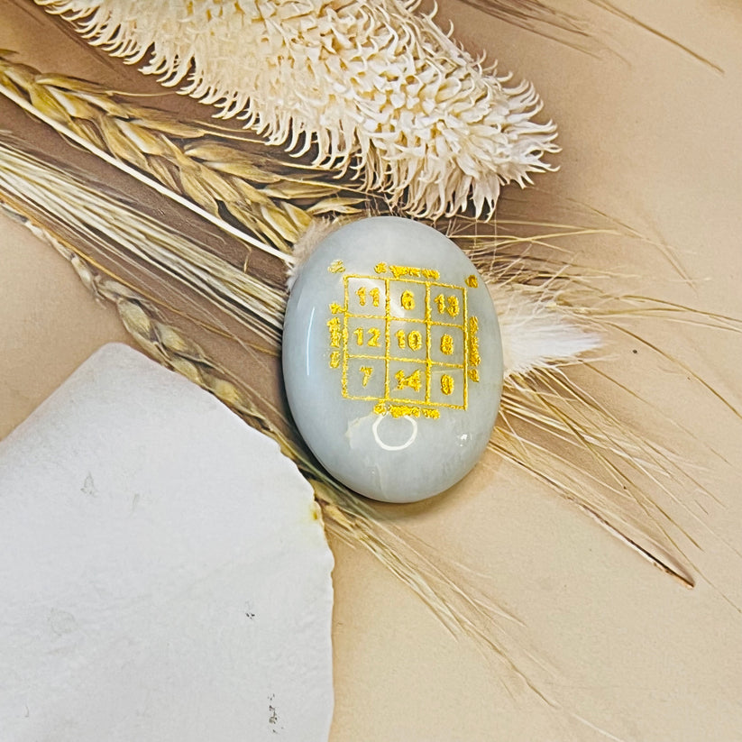 Shukra Moonstone Beauty Feminine Luxury Manifestation Coin by Crystall ...