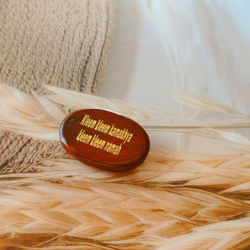 Maa Kamakhya Yantra Mantra Coin By Crystall and Herbs